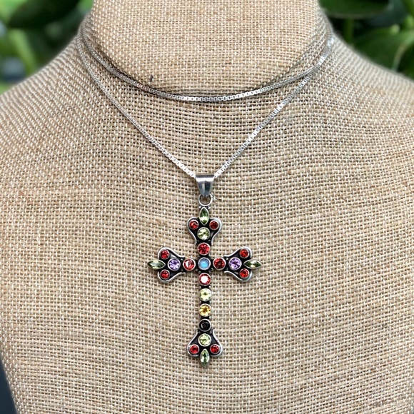 Nicky Butler | Jewelry | Vintage Nicky Butler Cross Necklace | Poshmark